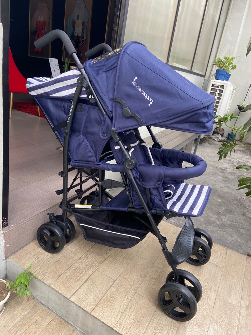 Kinderwagon Hop Tandem/Twin Stroller, Babies & Kids, Going Out ...