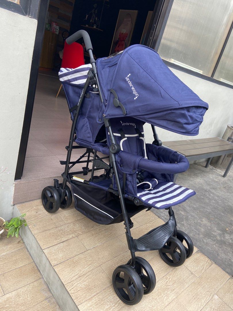 Kinderwagon Hop Tandem/Twin Stroller, Babies & Kids, Going Out ...