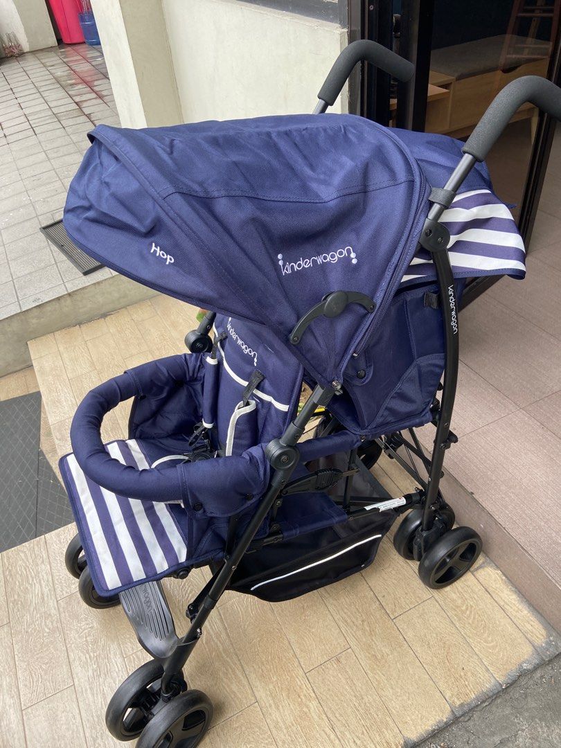 Kinderwagon Hop Tandem/Twin Stroller, Babies & Kids, Going Out ...
