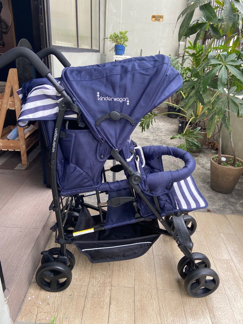 Kinderwagon Hop Tandem/Twin Stroller, Babies & Kids, Going Out ...