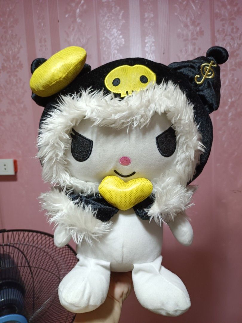 Kuromi Chan yellow heart/music note on Carousell