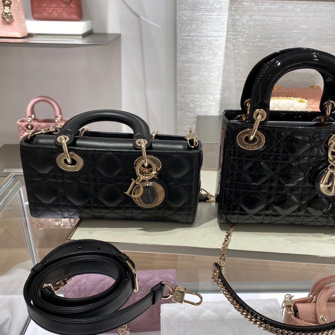 Lady Dior Micro Mini D-joy, Women's Fashion, Bags & Wallets, Shoulder ...