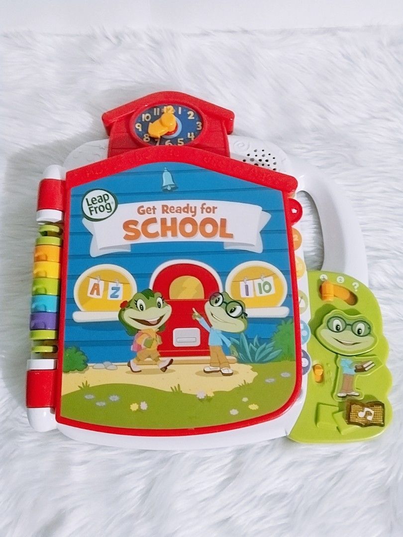 Leapfrog Tad's Get Ready for School Book on Carousell