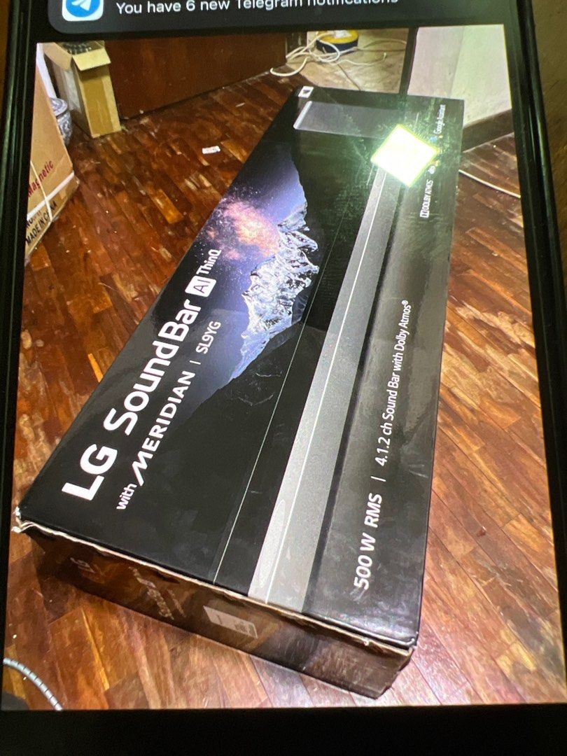 LG SL9YG sound bar, Audio, Soundbars, Speakers & Amplifiers on Carousell