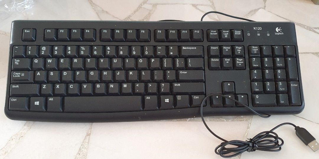 Logitech K120 Keyboard Computers And Tech Parts And Accessories Computer