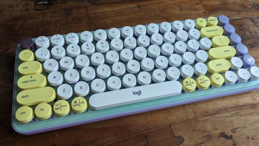 Logitech POP KEYS Mechanical Wireless Keyboard, Computers & Tech, Parts ...