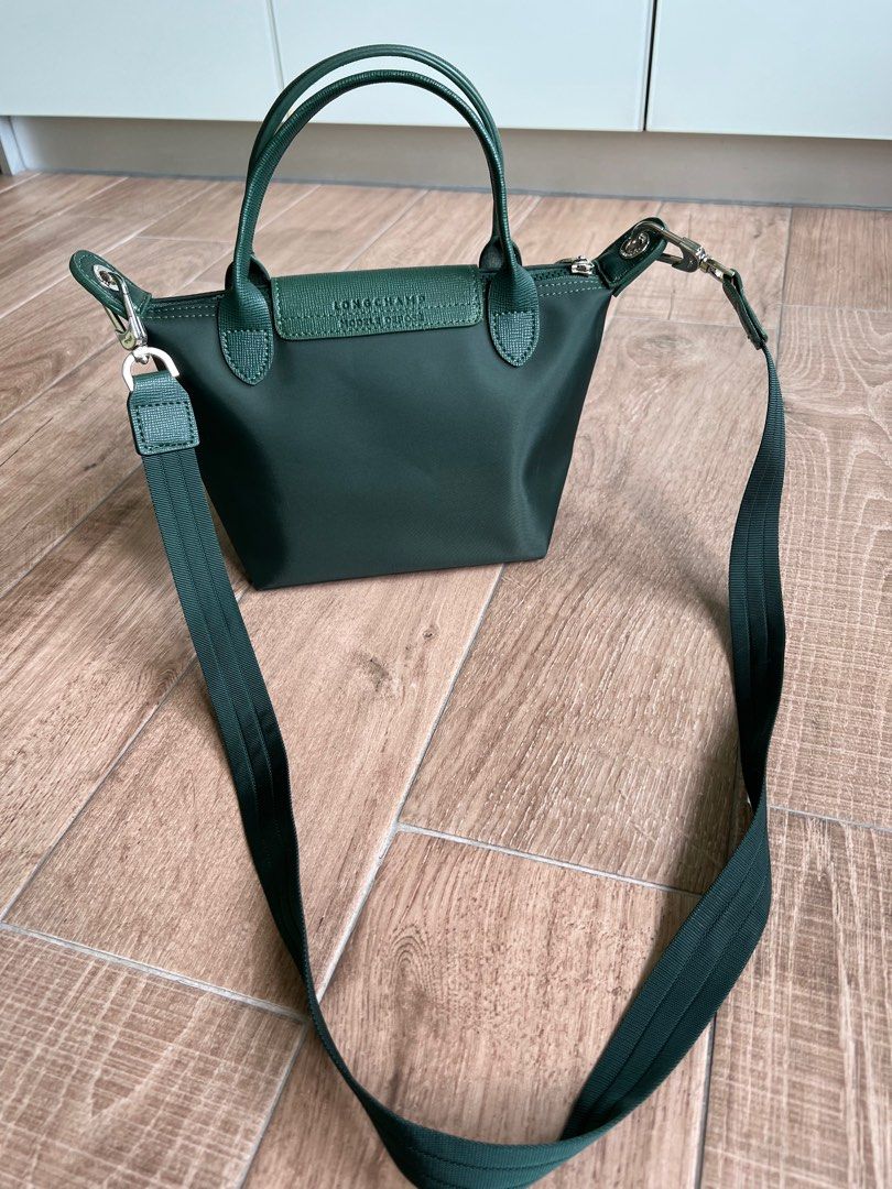 Longchamp small size( dark green color), Men's Fashion, Bags, Sling ...