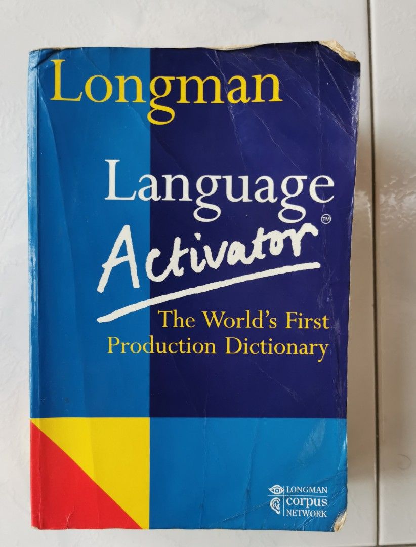 Longman Language Activator Dictionary, Hobbies & Toys, Books ...