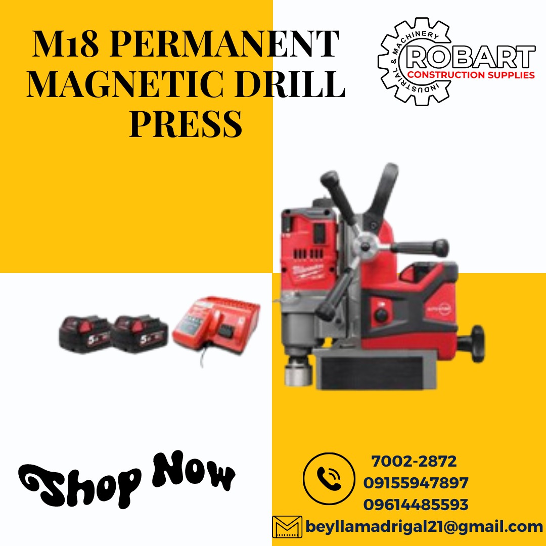 M18 PERMANENT MAGNETIC DRILL PRESS, Commercial & Industrial ...