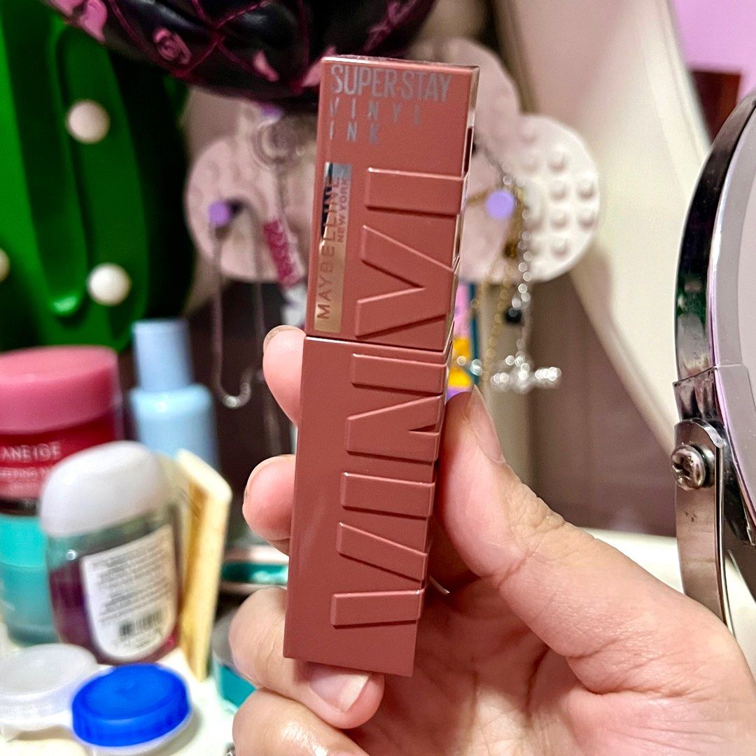 Maybelline Vinyl Ink - Shade 35 Cheeky, Kesehatan & Kecantikan, Rias ...