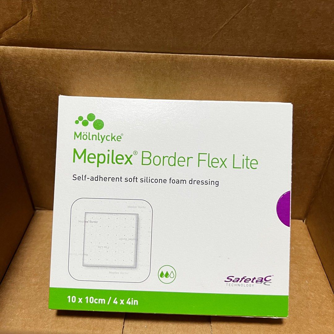 Mepilex Border Flex Lite, Health & Nutrition, Medical Supplies & Tools ...