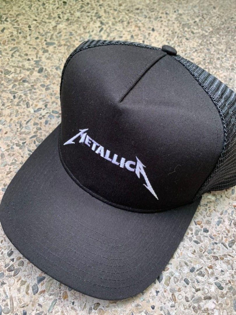 metallica trucker cap, Men's Fashion, Watches & Accessories, Caps ...