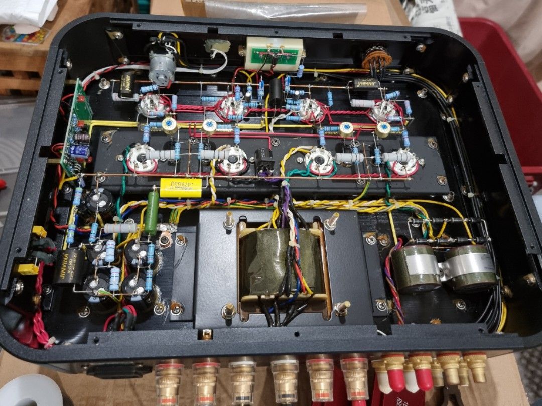 Mingda MC-88 integrated tube amp (KT88, 12AU7, 12AX7) tube amplifier ...