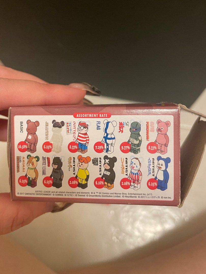 Mini Bearbrick Pokopang Kumagoro, Hobbies & Toys, Toys & Games on Carousell