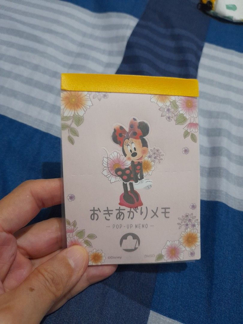 Mini notes Japan pooh/ minnie / pc, Buku & Alat Tulis, Alat Tulis di ...