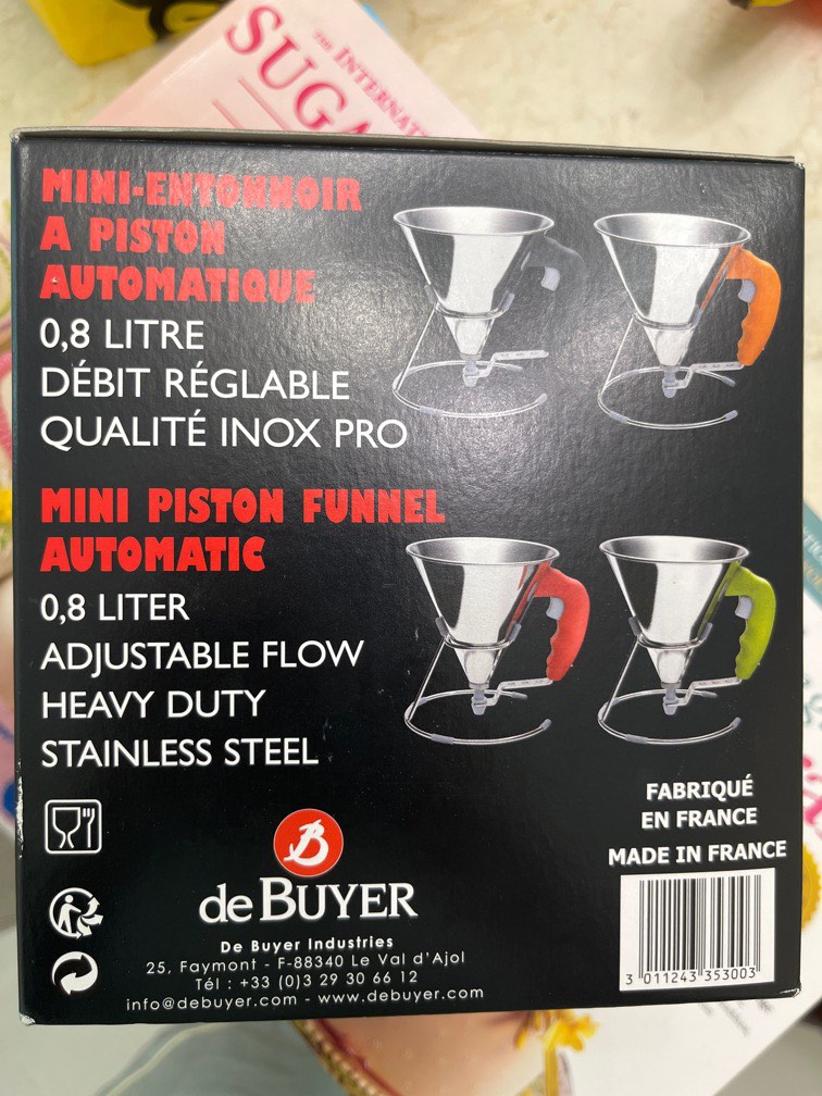 Mini piston funnel automatic 0.8litre, Furniture & Home Living ...