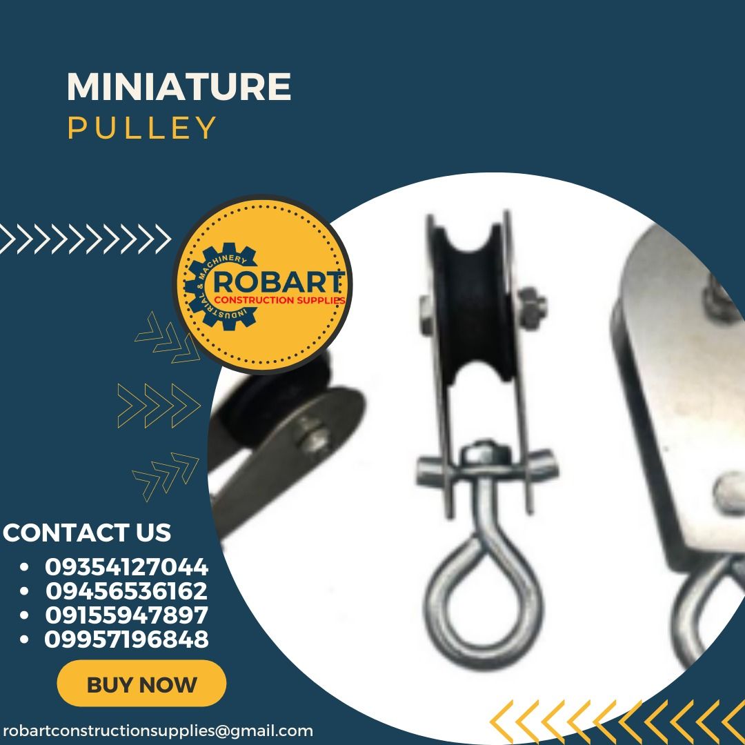 MINIATURE PULLEY, Commercial & Industrial, Construction Tools ...
