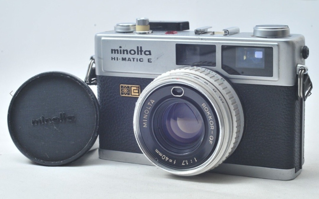 Minolta Himatic E Camera 668187, Photography, Cameras on Carousell
