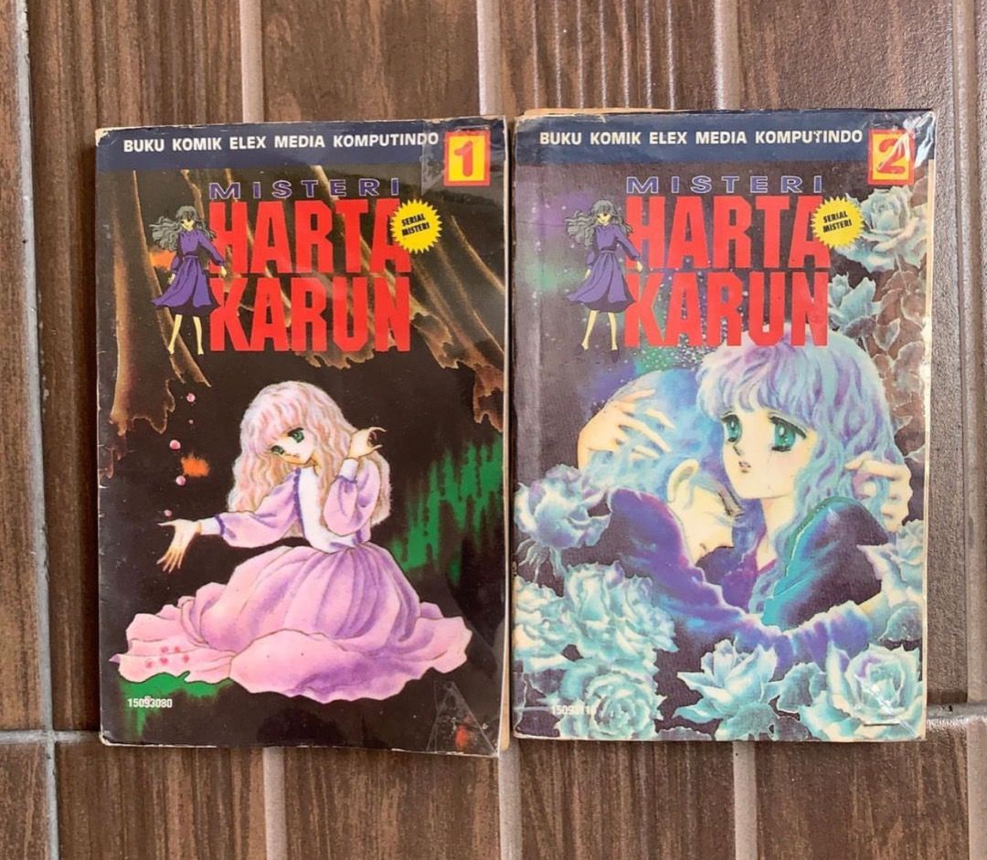 Misteri Harta Karun. Yoko Matsumoto. 1-2 kumplit., Buku & Alat Tulis, Komik dan Manga di Carousell