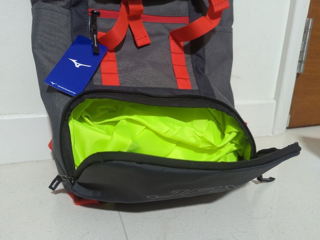 Mizuno badminton racket bag, Sports Equipment, Sports & Games, Racket ...