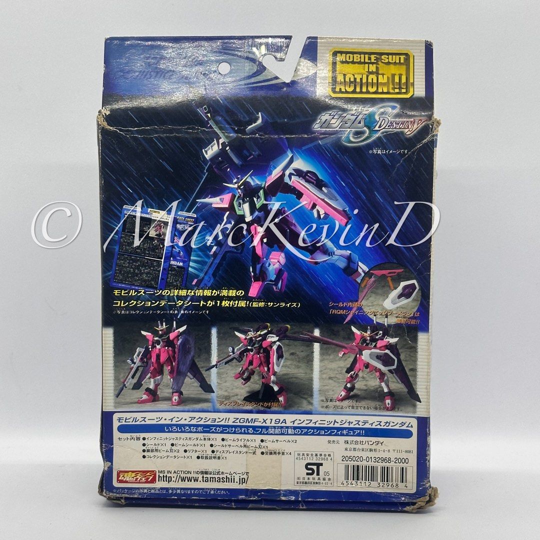 Mobile Suit In Action Infinite Justice Gundam, Hobbies & Toys, Toys ...