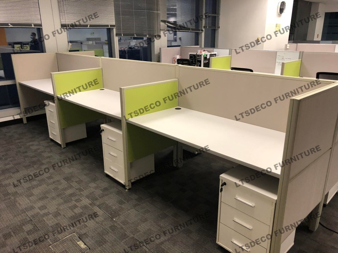 Modular Office Partition / Workstation table Office furniture ...