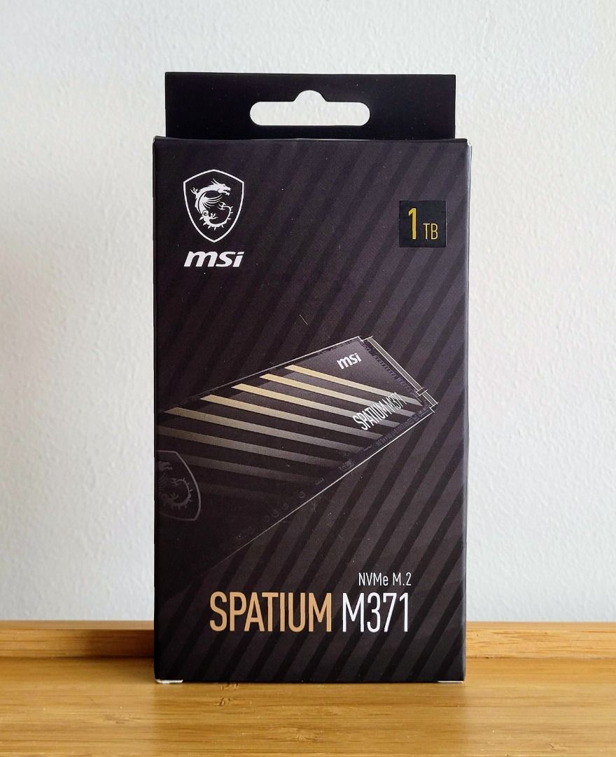 MSI 1TB Spetium M371 NVMe PCIe 3.0 x4 M.2 SSD Internal Solid State ...