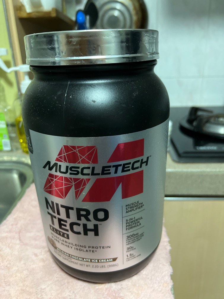 MuscleTech Nitro Tech Elite, Health & Nutrition, Health Supplements ...