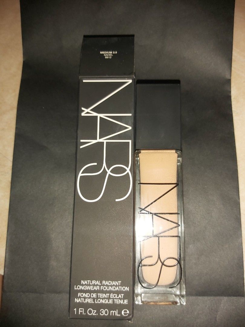 Nars Natural Radiant Longwear Foundation Sahel Medium 2.5 on Carousell