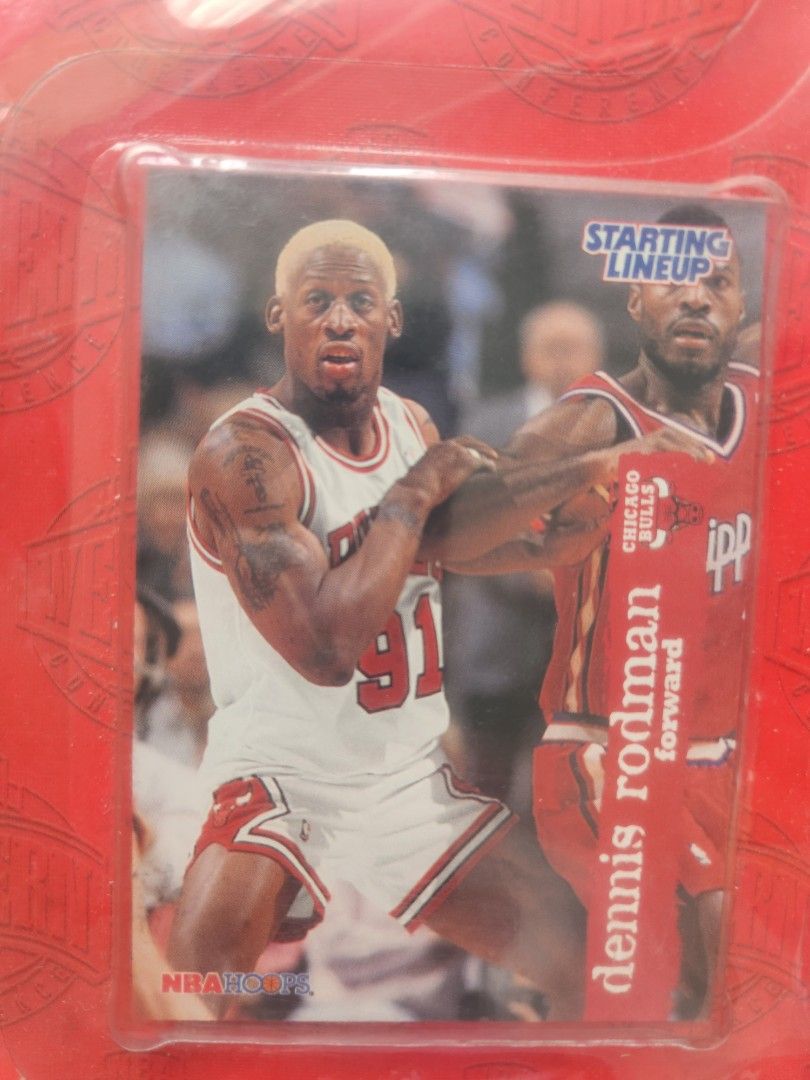絕版 NBA Chicago Bulls 1996 Dennis Rodman 50 th limited edition figure 公牛 ...