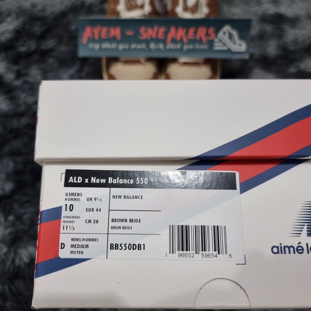 NEW BALANCE 550 ALD BROWN BEIGE, Men's Fashion, Footwear, Sneakers on ...