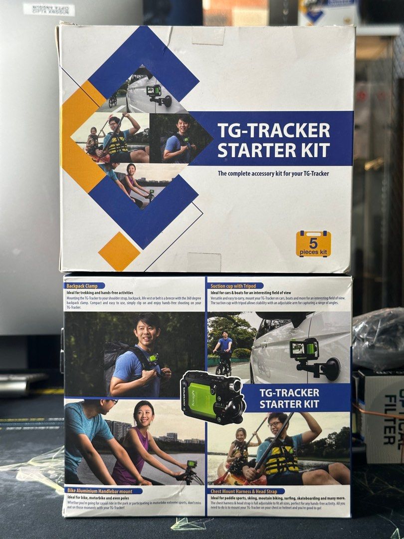 (NEW) TG-TRACKER STARTER KIT, Photography, Cameras on Carousell