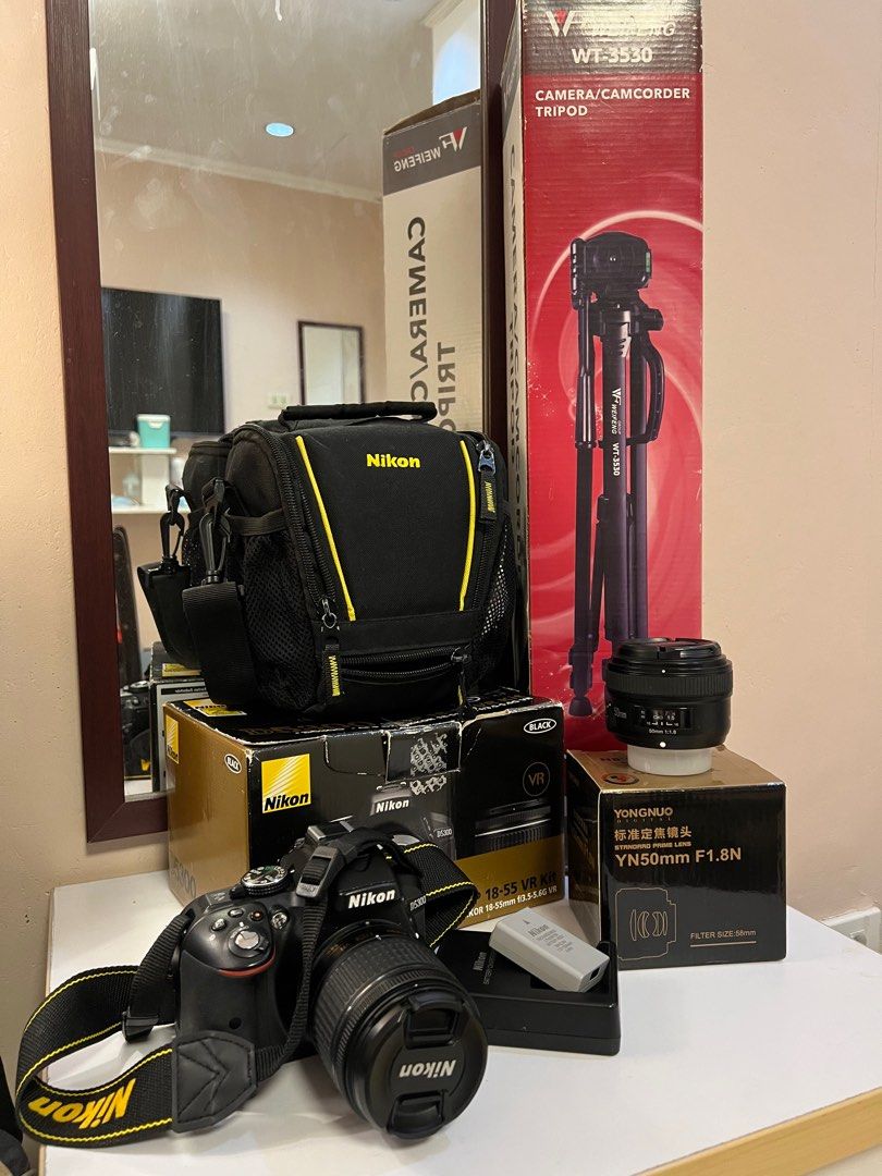 NIKON D5300 DSLR, Photography, Cameras on Carousell