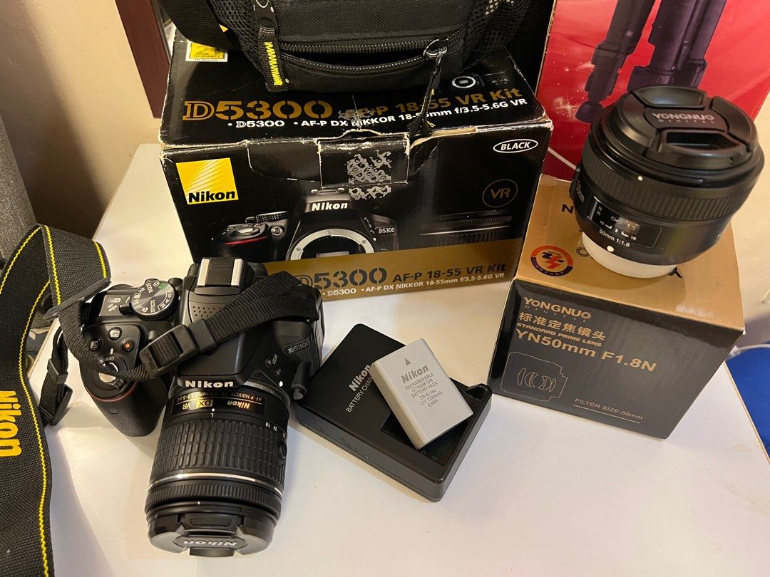 NIKON D5300 DSLR, Photography, Cameras on Carousell