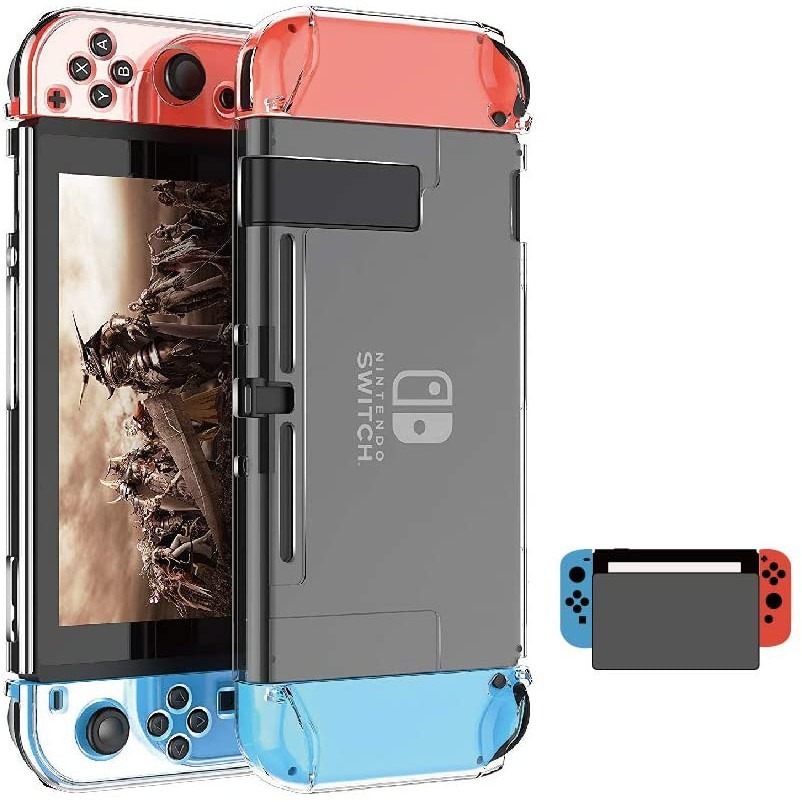 Nintendo Switch Crystal Case Transparent Crystal Hard Shell, Video ...