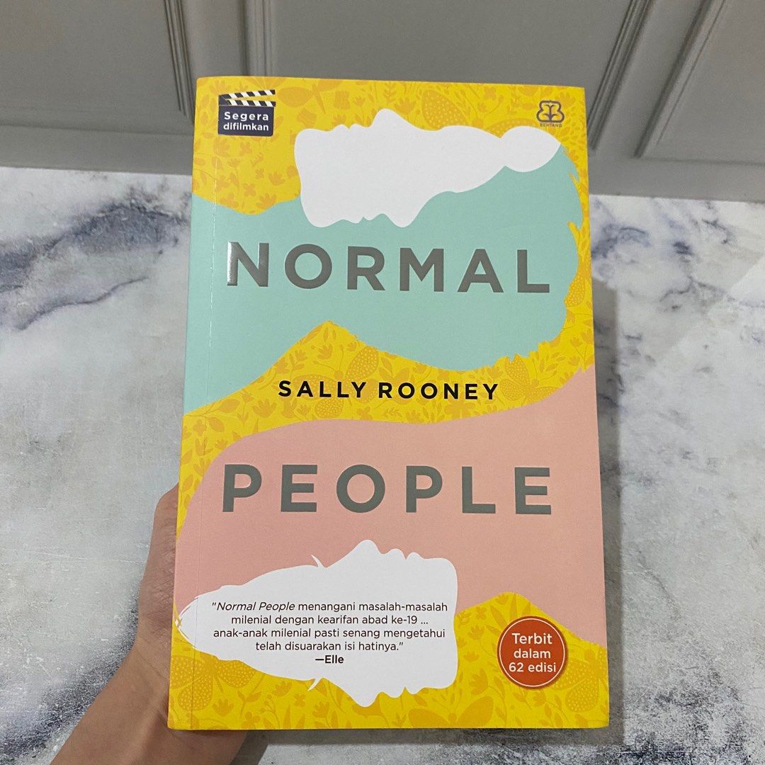 Normal people sally rooney preloved penerbit haru spring gramedia buku ...