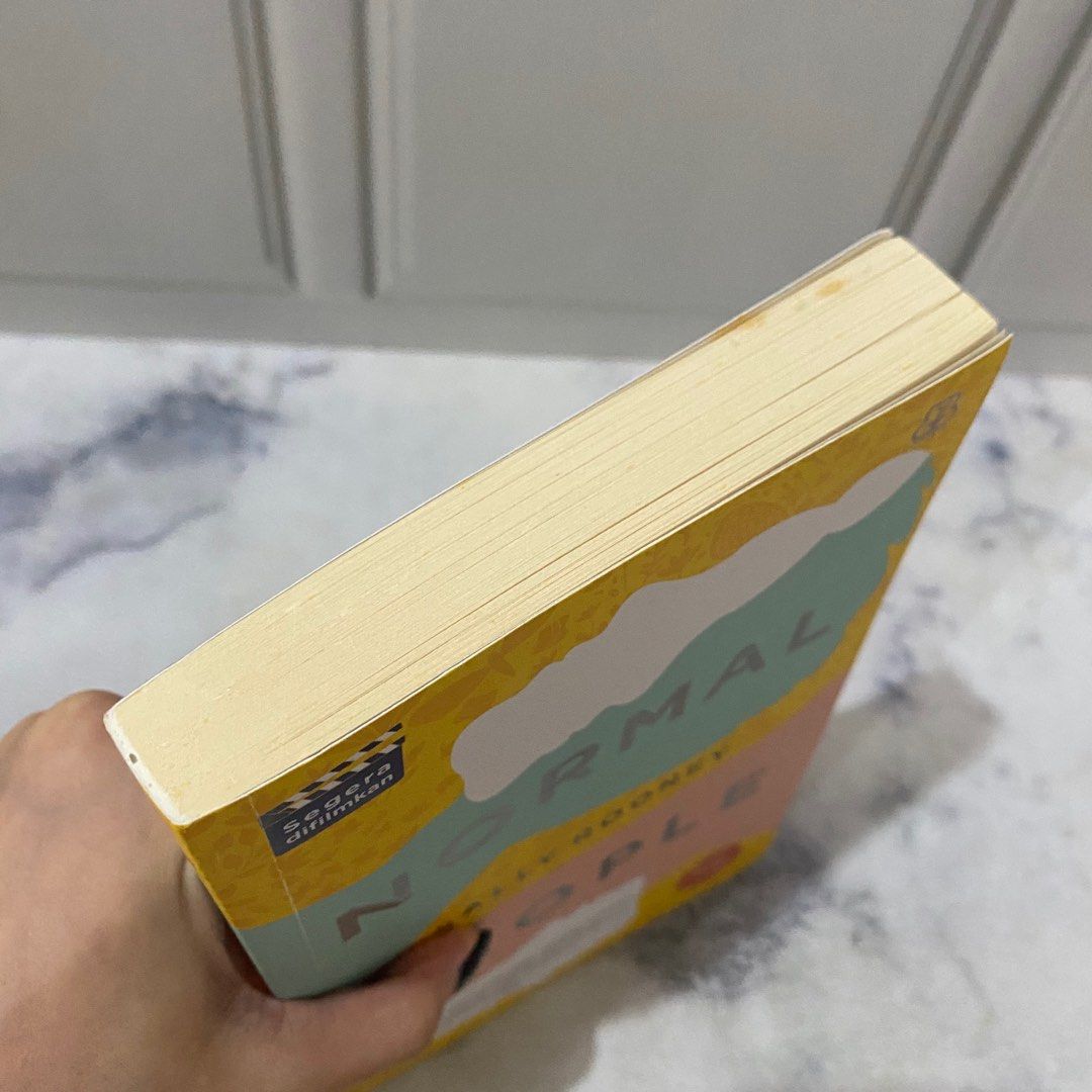 Normal people sally rooney preloved penerbit haru spring gramedia buku ...