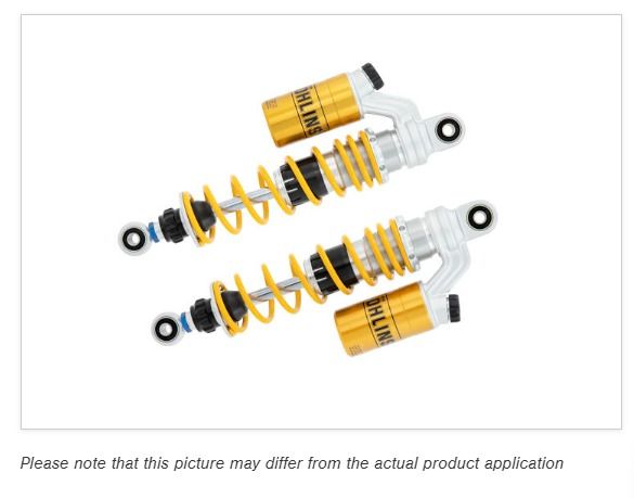 OHLINS AEROX 155 V1 V2 NVX YAMAHA YA786 BRAND NEW LIMITED STOCK REAR ...