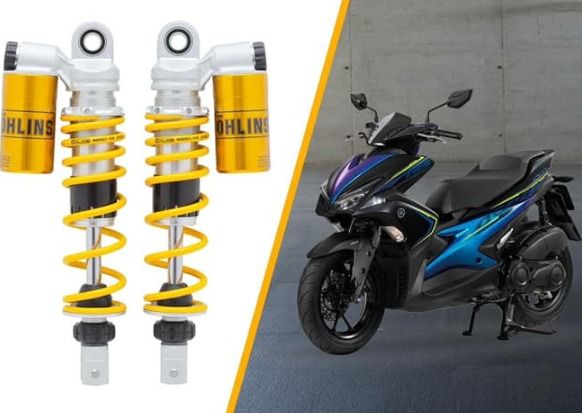 OHLINS AEROX 155 V1 V2 NVX YAMAHA YA786 BRAND NEW LIMITED STOCK REAR ...