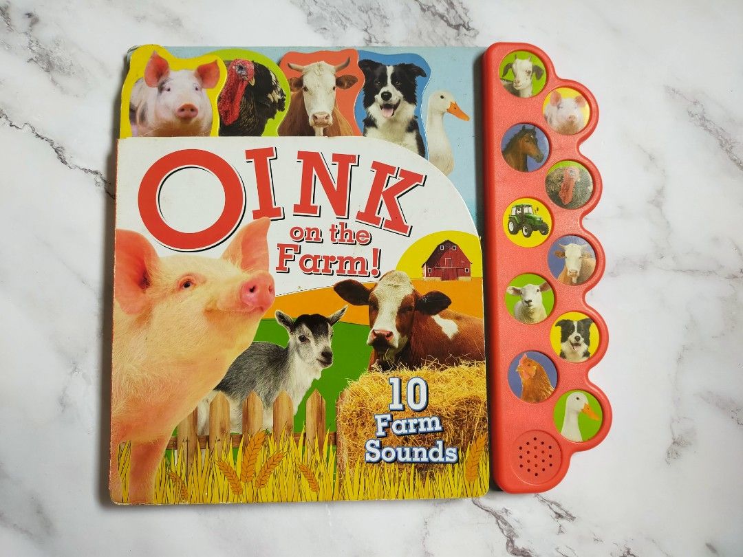 Oink on the Farm! 10 Farm Sounds, Hobbies & Toys, Books & Magazines ...