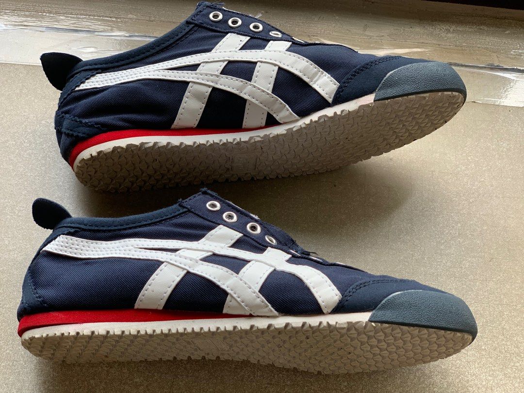 Onitsuka Tiger Blue Red White US 6.5, Women's Fashion, Footwear ...