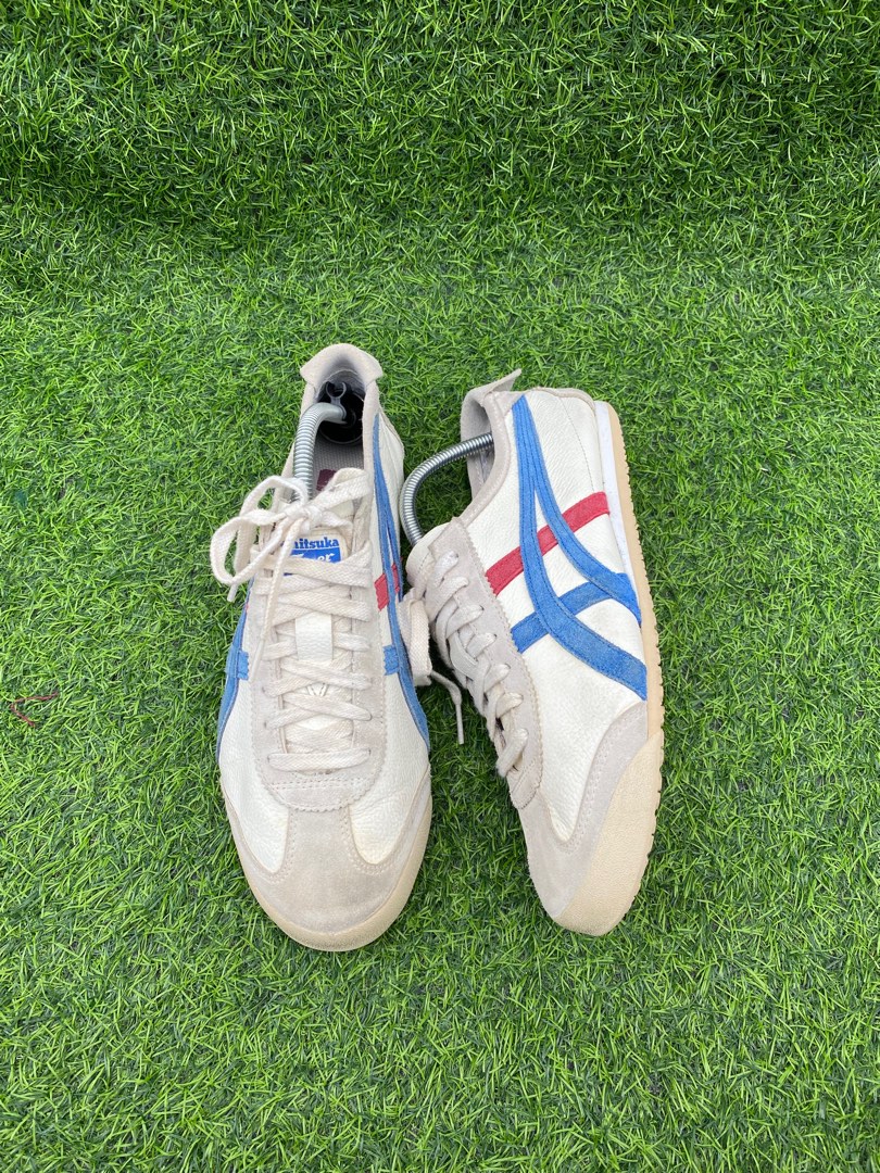 Onitsuka Tiger Mexico 66 Vin (Plicated White/Blue/red) on Carousell