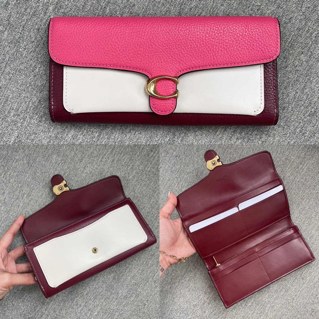 Original Coach Tabby long wallet, Women's Fashion, Bags & Wallets ...