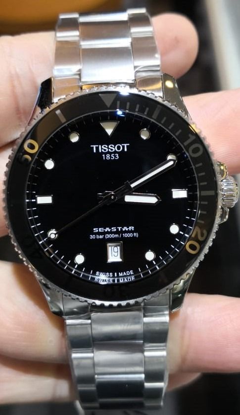 OwnOne : Tissot Seastar 1000 40mm in black TISSOT T120.410.11.051.00. click to offer to make ...