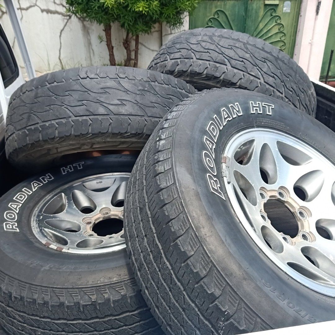 Pajero mags flower, Car Parts & Accessories, Mags and Tires on Carousell
