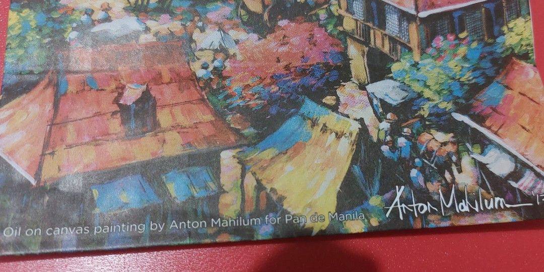 Pan De Manila Paper Bag With Oil On Canvas Painting Print Anton Mahilum ...