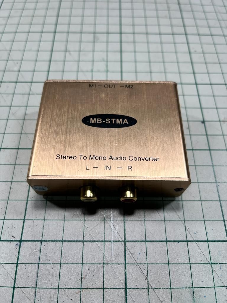 Passive Stereo to Mono Converter, Audio, Other Audio Equipment on Carousell
