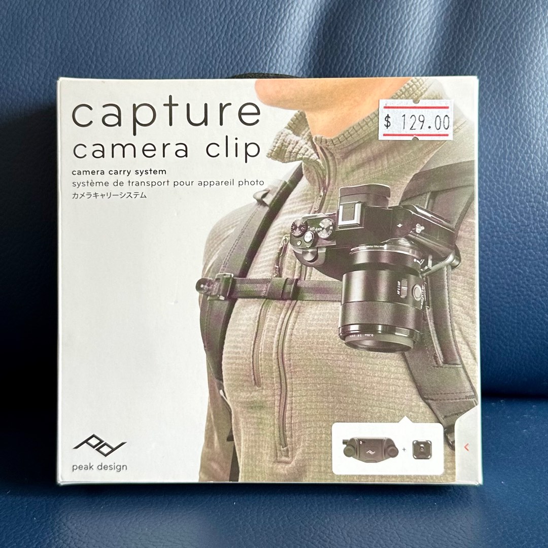 Peak Design Capture Camera Clip V3 (Black), Photography, Photography ...