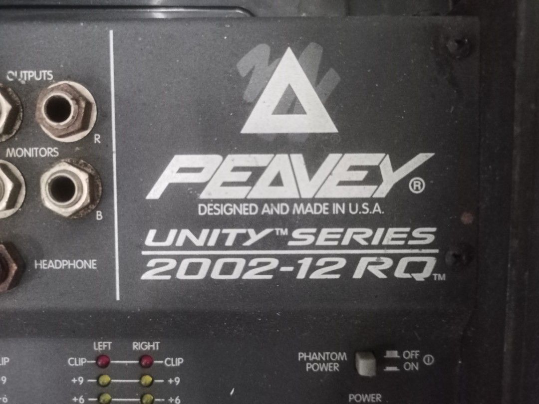 PEAVEY UNITY SERIES 2002- 12 RQ, Audio, Soundbars, Speakers ...