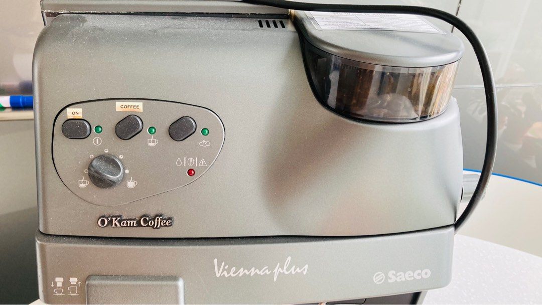 Philips Saeco Vienna Plus 咖啡機 連 跟機說明書, 家庭電器, 廚房電器, 咖啡機及咖啡壺 - Carousell